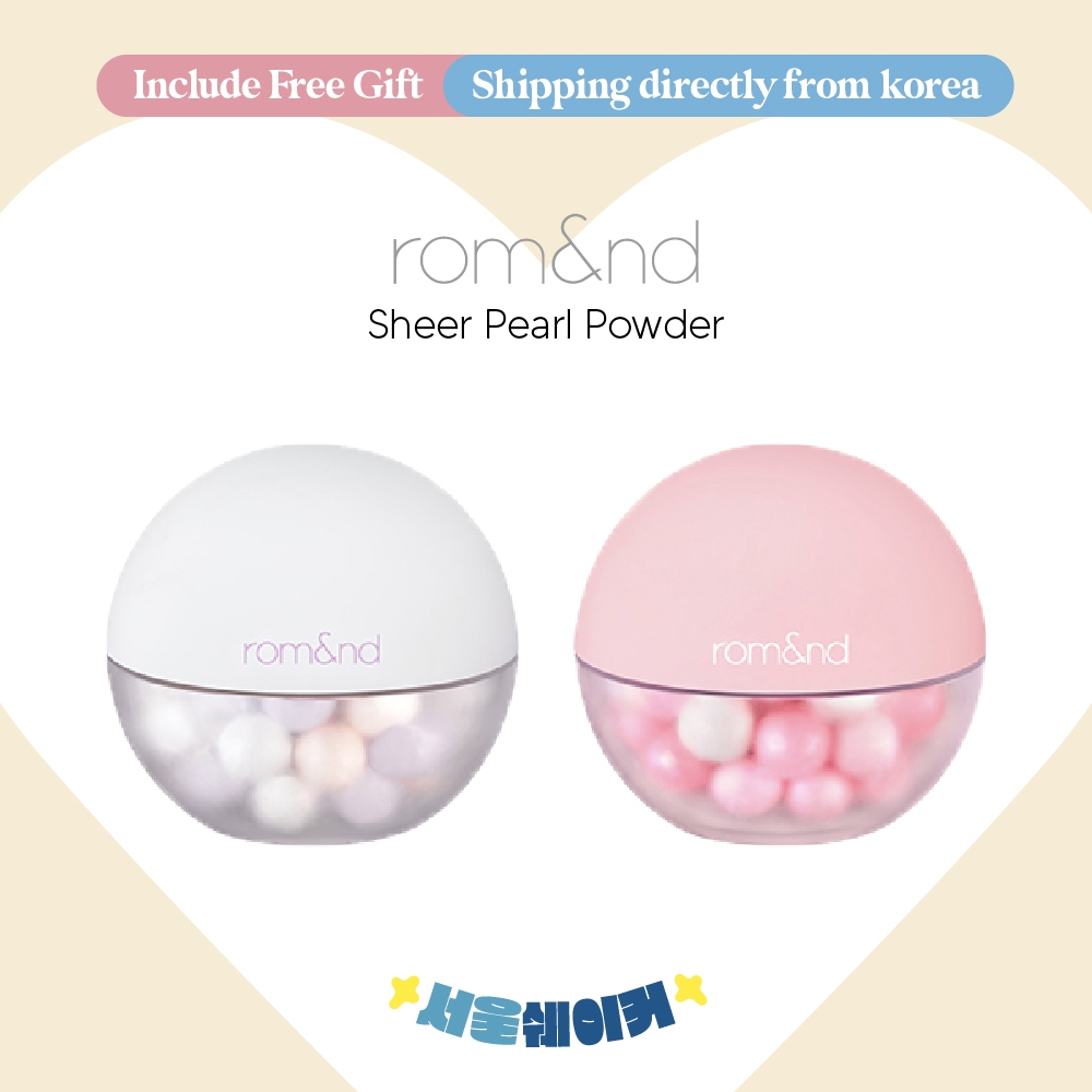 [Rom&nd] Romand Sheer Powder Pearls 15g (4 shade) | Shopee Malaysia