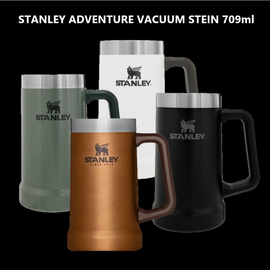 STANLEY ADVENTURE VACUUM STEIN 709ml / Black, White, Green, Maple Glow ...