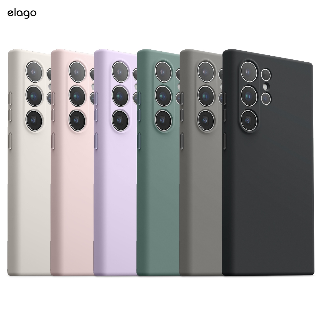 elago Galaxy S24 Series Premium Liquid Silicone Case Compatible for ...