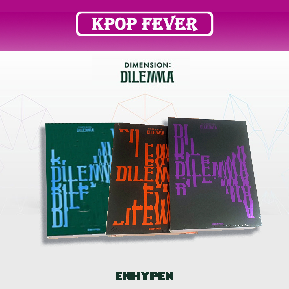 Enhypen Dimension Dilemma Album CD Photobook Photocard Sealed | Shopee ...