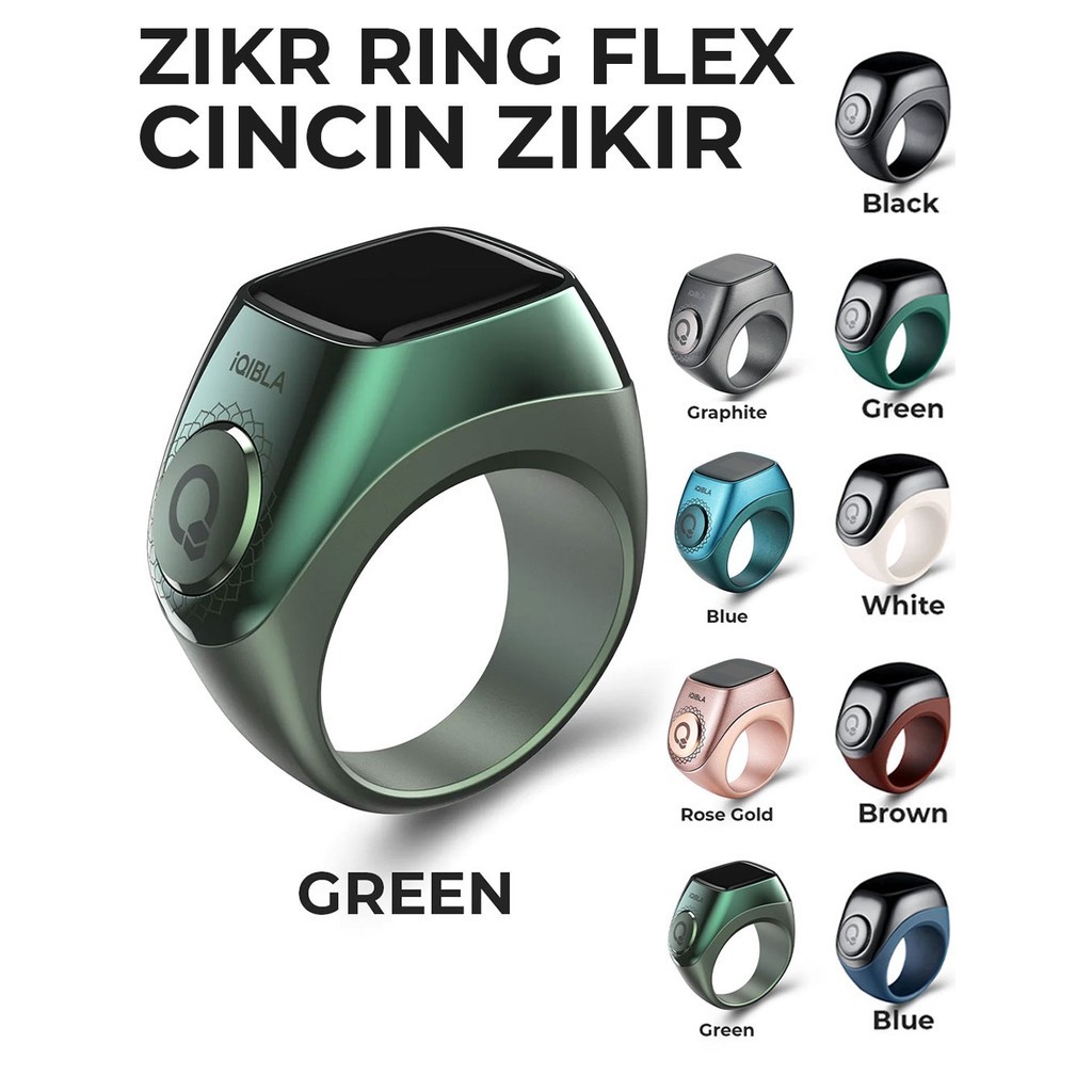 Zikr Ring Flex (Official Distributor Umeox iQibla in Malaysia) | Shopee Malaysia