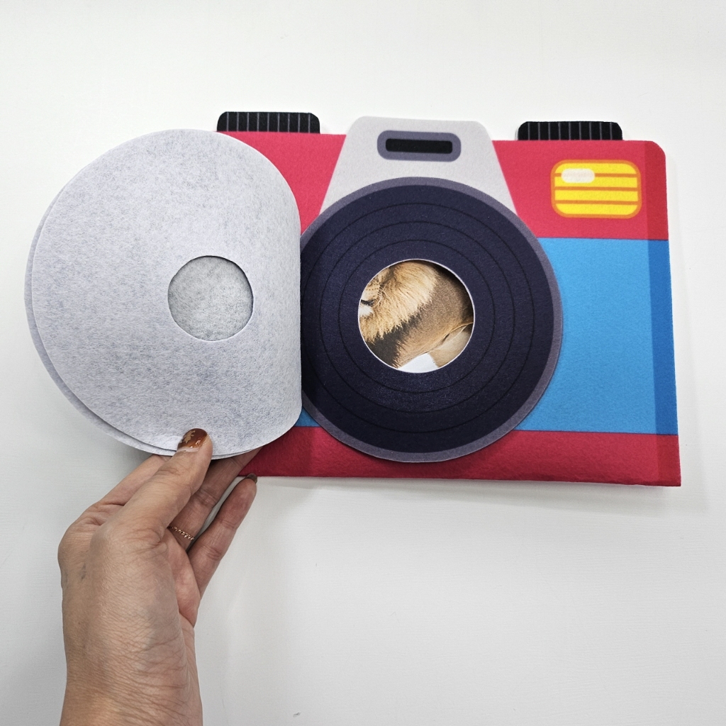 DIY Camera Guessing Printed Felt JulieAtHome Toy for Toddlers ...