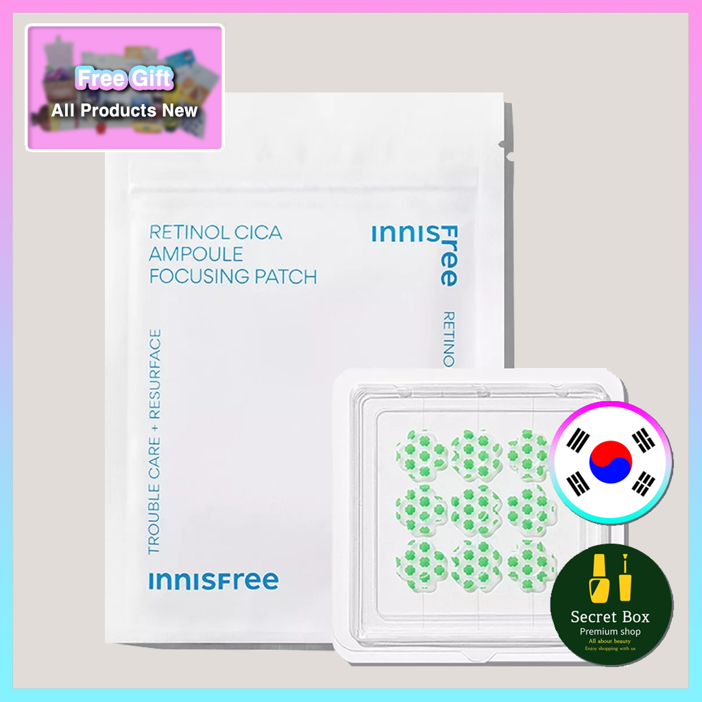 INNISFREE Retinol Cica Ampoule Focusing Patch (9 Patches) | Shopee Malaysia