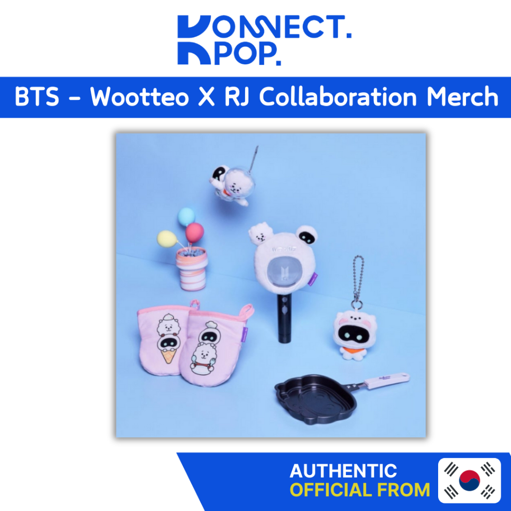 BTS - Wootteo X RJ Collaboration Official Merch | Shopee Malaysia