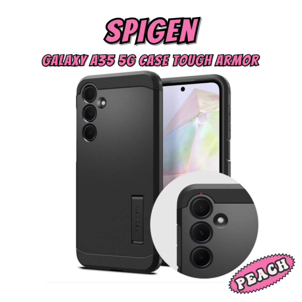SPIGEN Galaxy A35 5G Case Tough Armor | Shopee Malaysia
