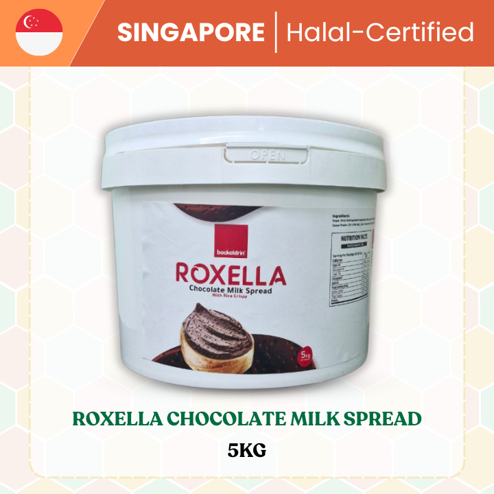 Backaldrin Roxella Chocolate Milk Spread with Rice Crispy - 5KG ...