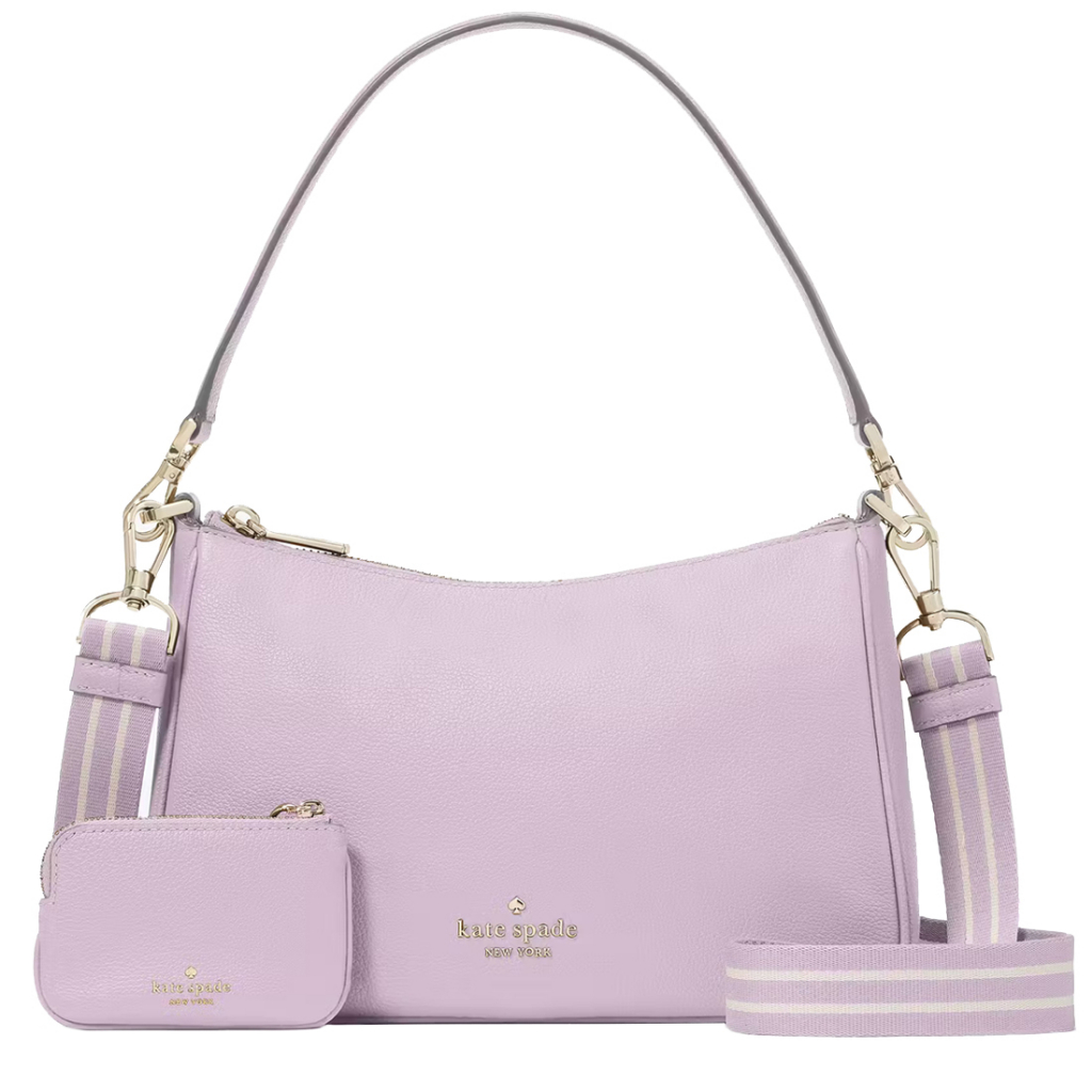 Kate Spade Rosie Medium Shoulder Bag in Violet Mist KF086 | Shopee Malaysia