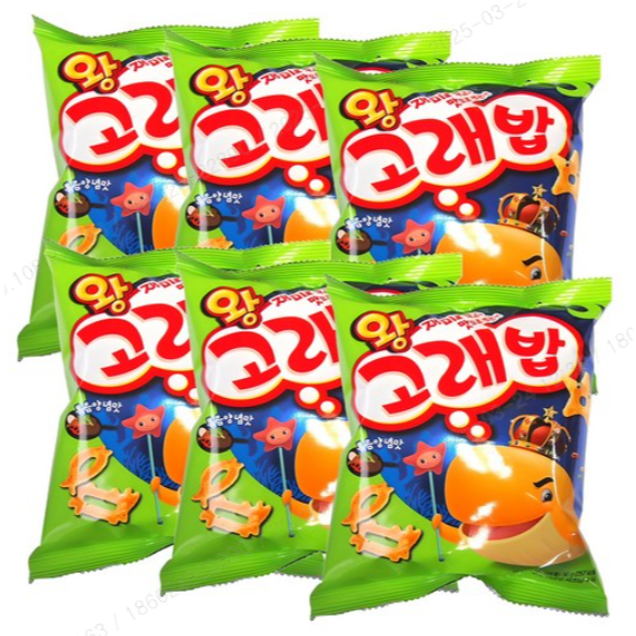 *JENNIE PICK* [Orion] K-Snack Wang Goraebap (56g x 6ea) | Shopee Malaysia