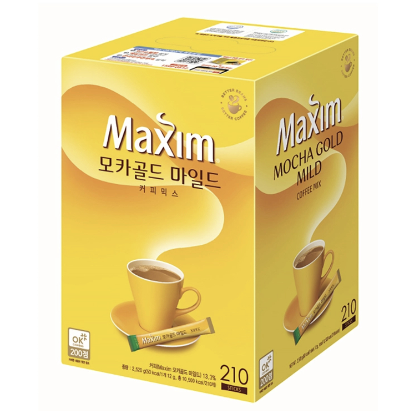 Maxim Coffee Mix Instant Coffee 190T (mocha gold / White Gold) | Shopee ...
