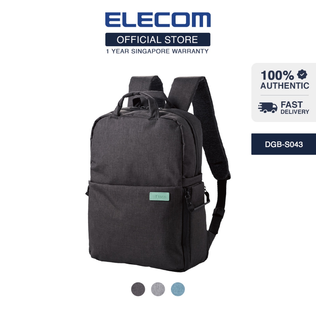 ELECOM 2-Style Laptop & Camera Backpack 14inch Laptop/ Travel/ School/ L size OFF TOCO DGB-S043 ...
