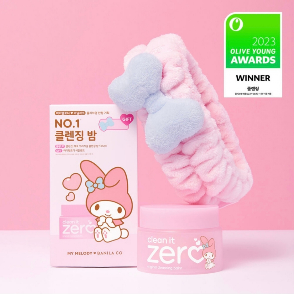 ♥from KOREA♥ BANILA Co X Sanrio, My Melody Clean It Zero Original ...