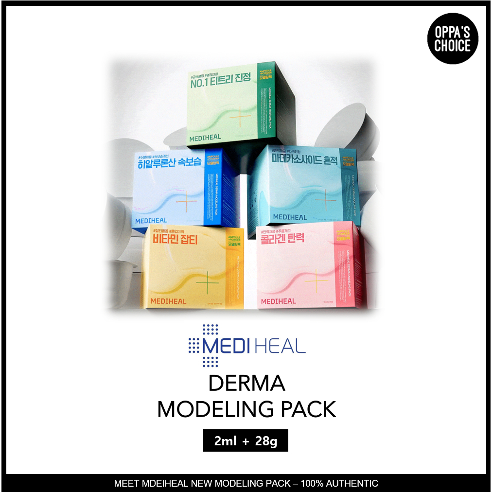 [NEW] MEDIHEAL DERMA MODELING PACK (5 TYPES) | Shopee Malaysia