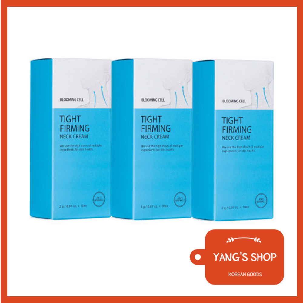 [Blooming Cell] Tight Firming Lifting Neck Cream 2g x 10ea | Shopee ...