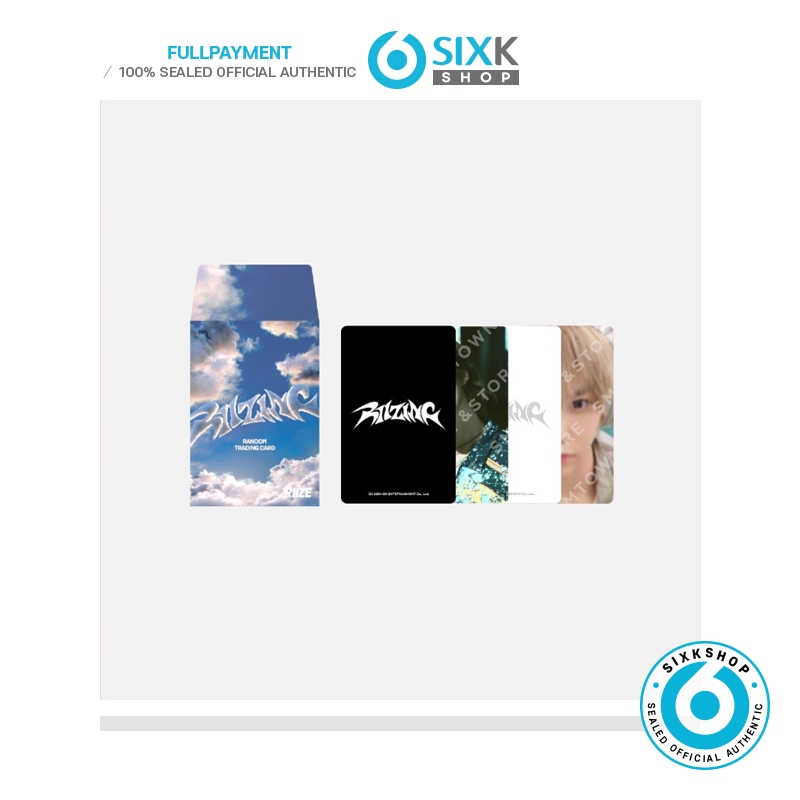 Riize 1st mini album Riizing MD - RANDOM TRADING CARD | Shopee Malaysia