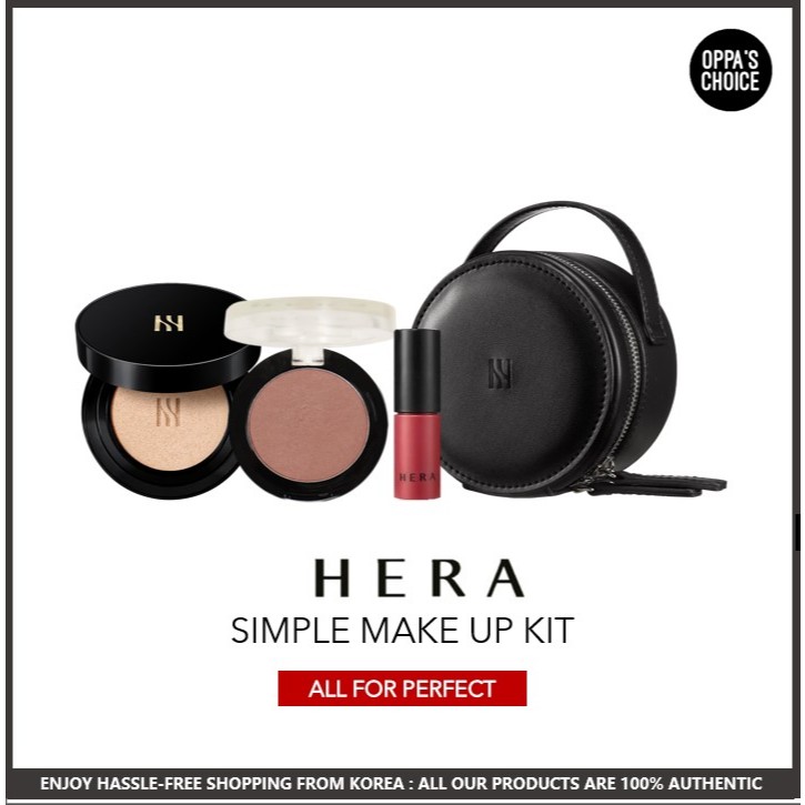 [LIMITED] HERA SIMPLE MAKE UP KIT (with RANDOM POUCH) | Shopee Malaysia