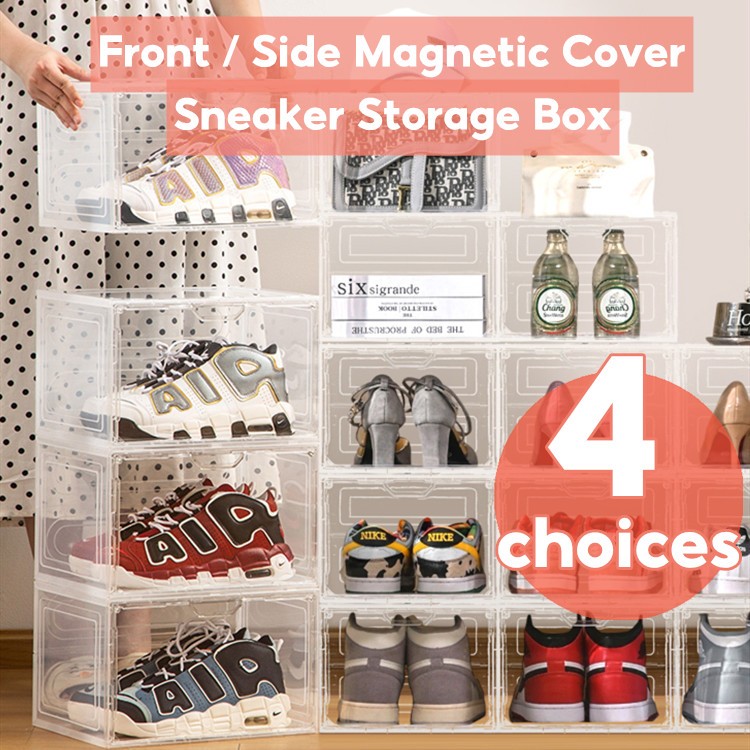 Front / Side Door Big Capacity Stackable Magnetic Front Drop Opening ...
