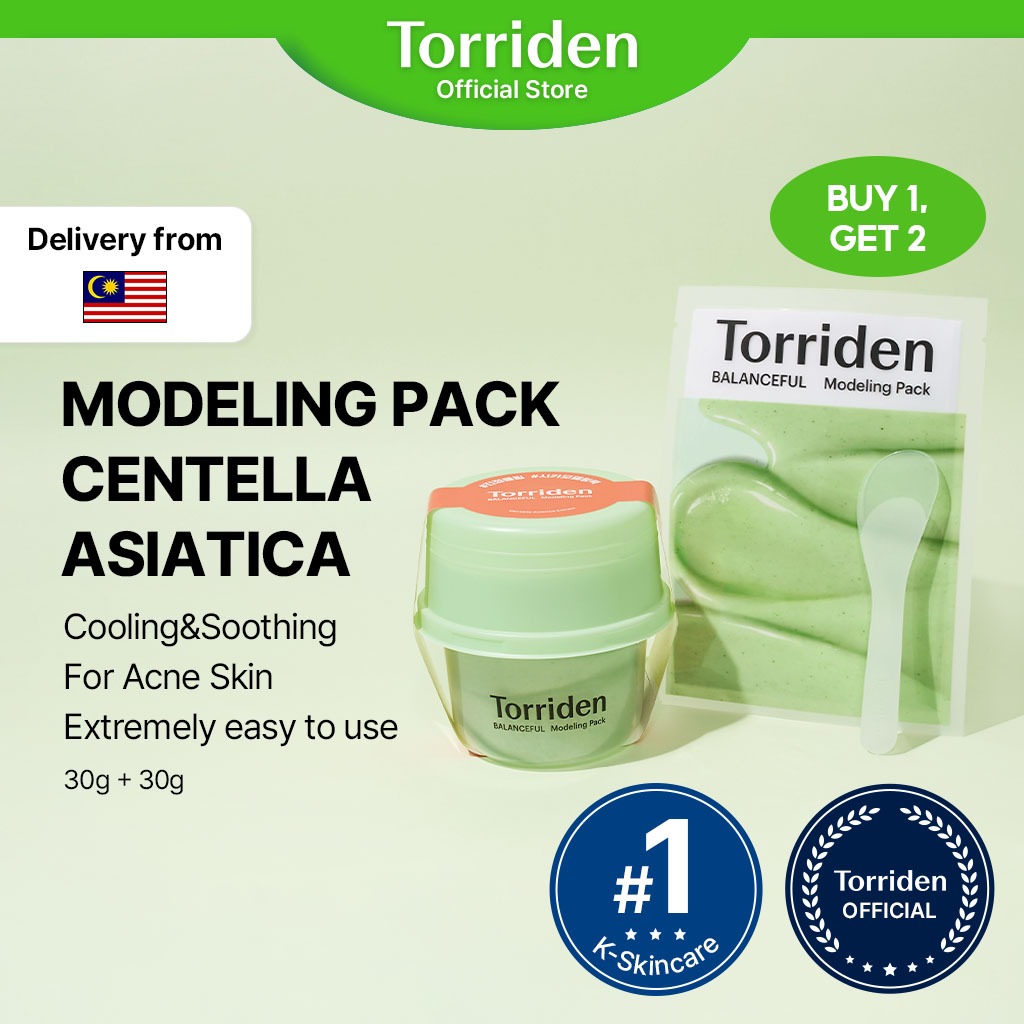 [Bundle of 2][Torriden Official] BALANCEFUL Cica Modeling Pack 30gX2ea ...