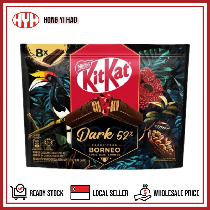 Kit Kat Dark Borneo 2F Sharepack ( 8x17g ) | Shopee Malaysia