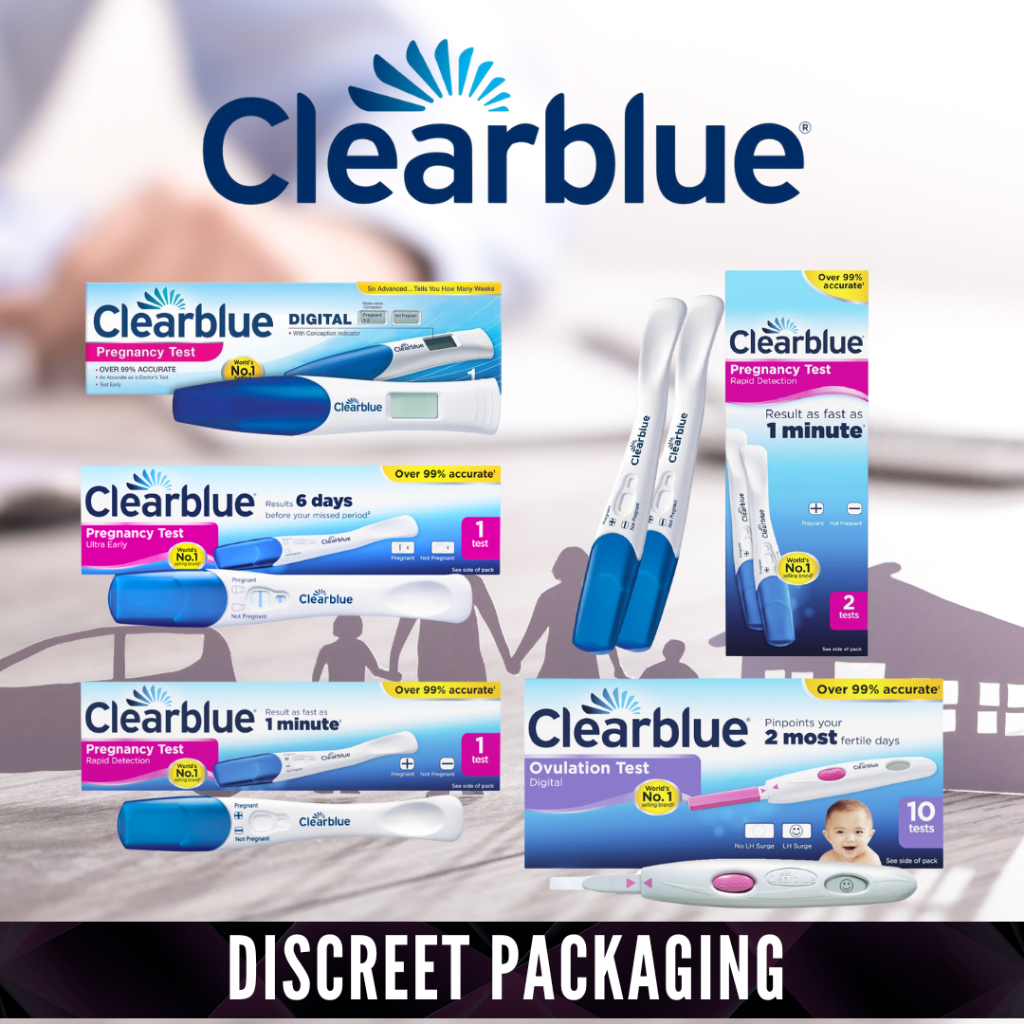 *DISCREET PACKAGING* Clearblue / Pregnancy / Ovulation Test Kit ...