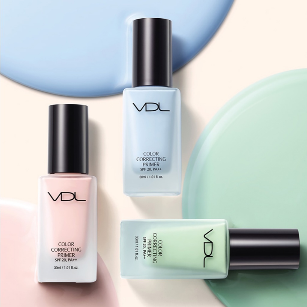 [VDL] Color Correcting Primer 30ml / Korean Tone-up Primer / Skin Tone ...