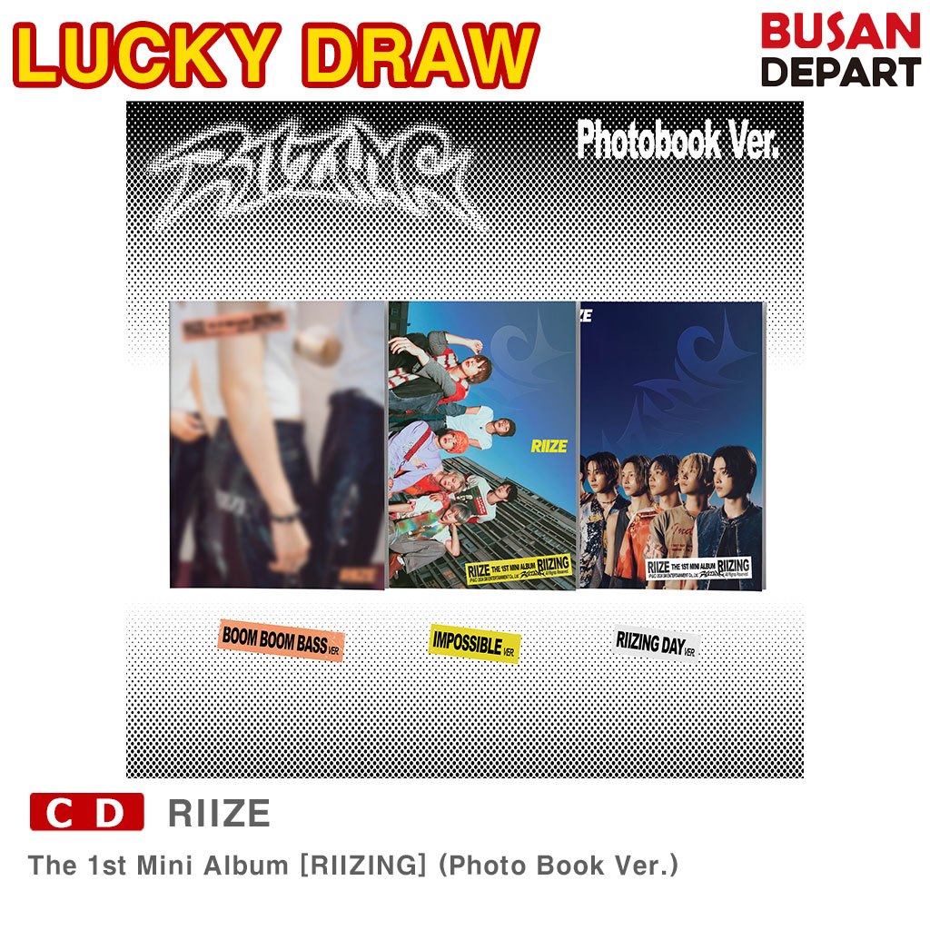 [Lucky Draw]RIIZE The 1st Mini Album [RIIZING] (Photo Book Ver ...