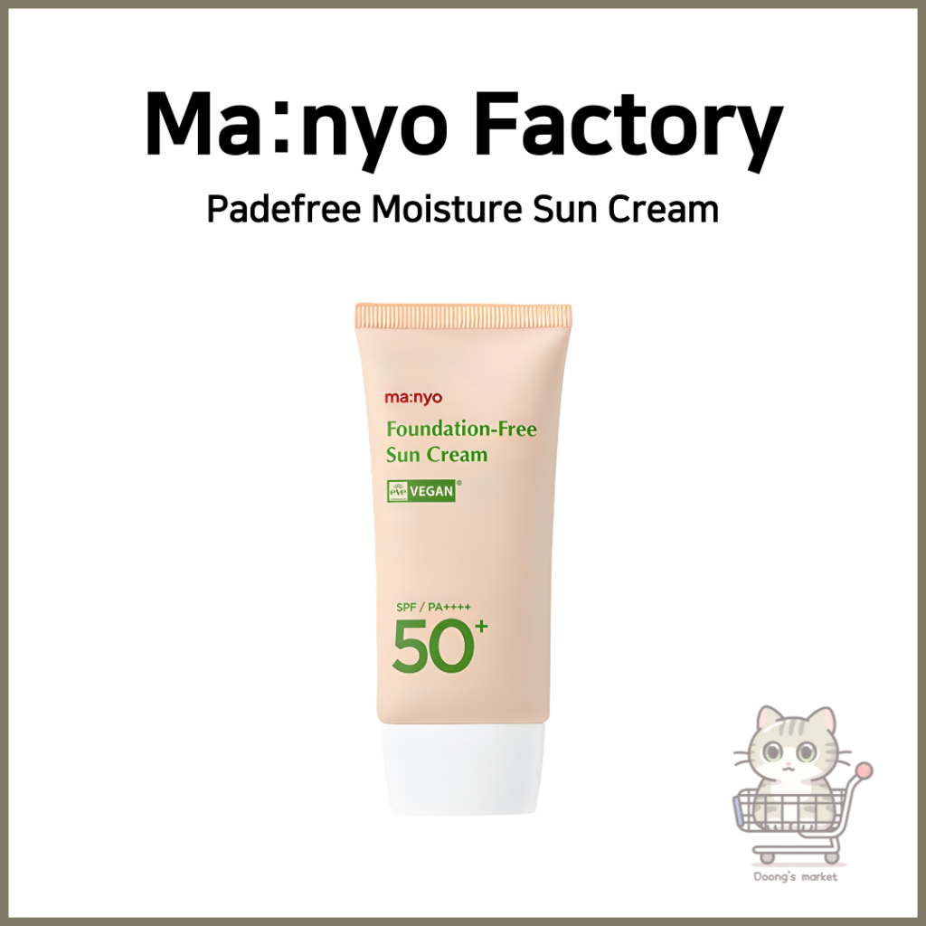 [Ma:nyo Factory] Padefree Sun Cream | SPF50+ PA++++ | Lightweight Tone ...