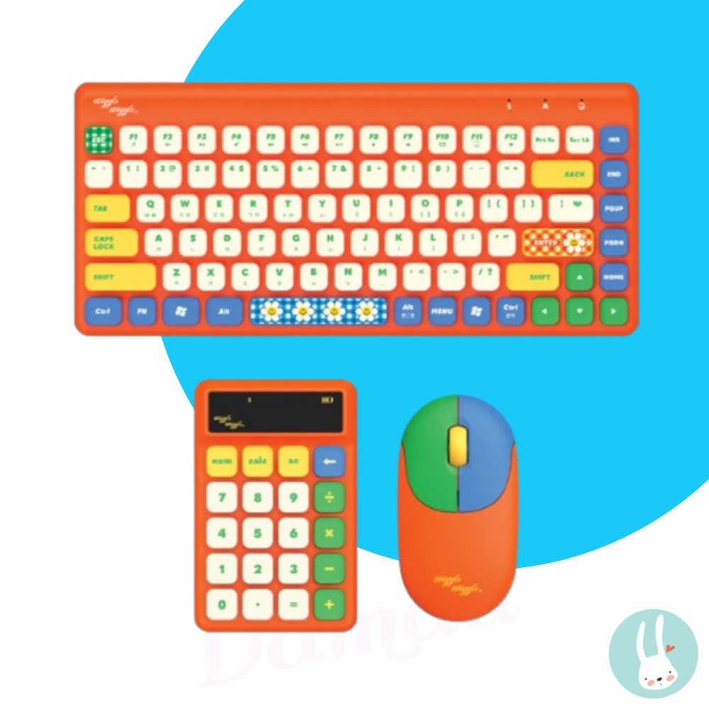 Wiggle Wiggle Wireless Keyboard & Mouse SET | Shopee Malaysia
