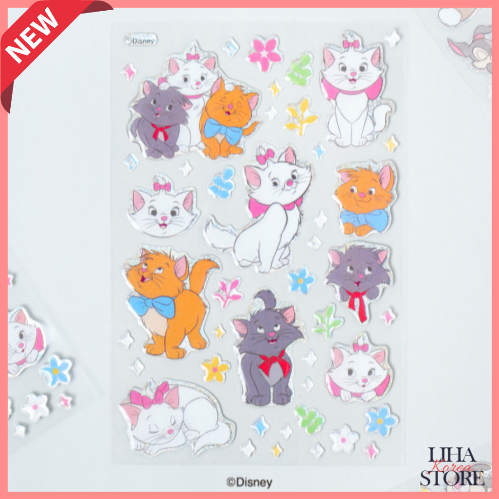 Disney Animals Marie Sticker | Shopee Malaysia