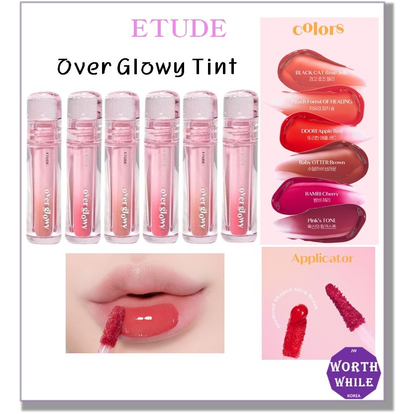 ETUDE / Over Glowy Tint 6 Colors | Shopee Malaysia