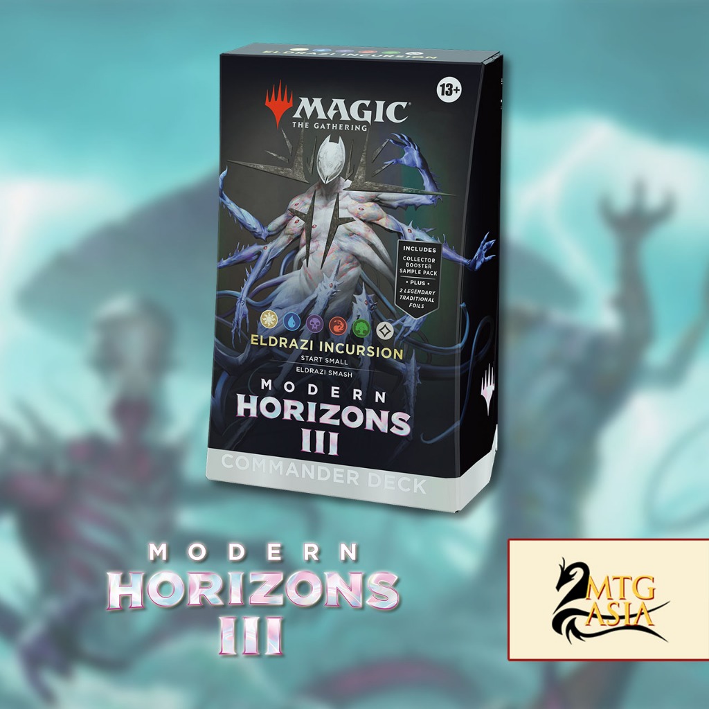 (Ships 7 Jun!) Modern Horizons 3 "Eldrazi Incursion" Commander Deck ...