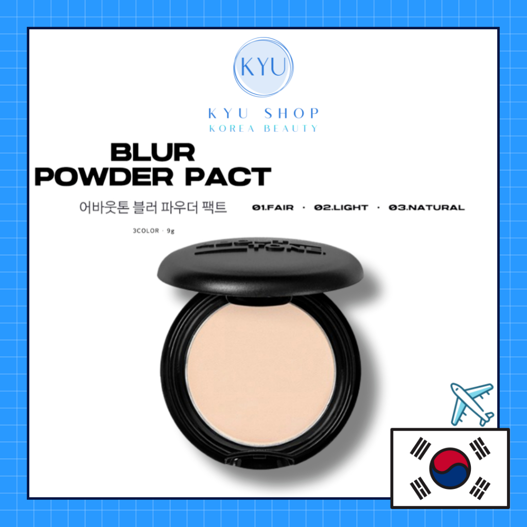 [ABOUT_TONE.] Blur Powder Pact 9g | Shopee Malaysia