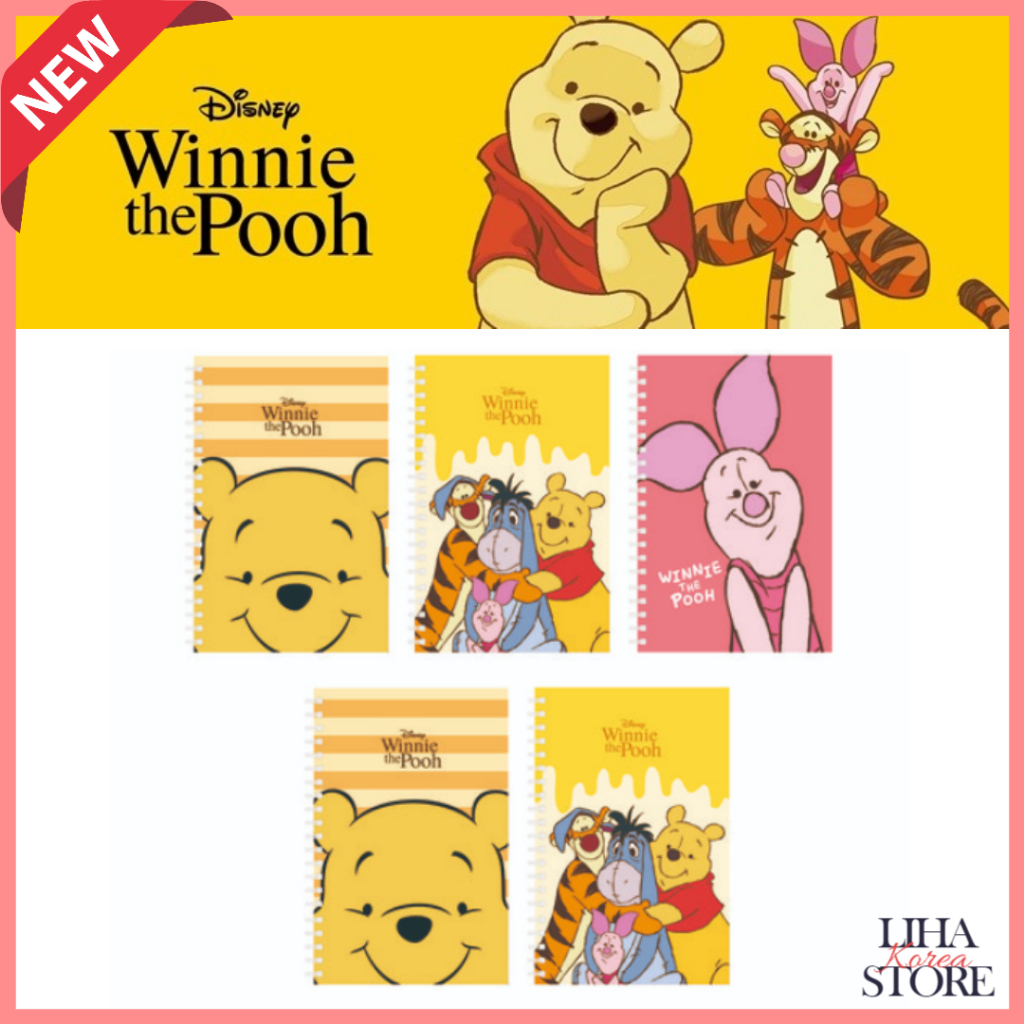 Disney Winnie the Pooh Piglet Notebook Memobook Memopad Notepad ...