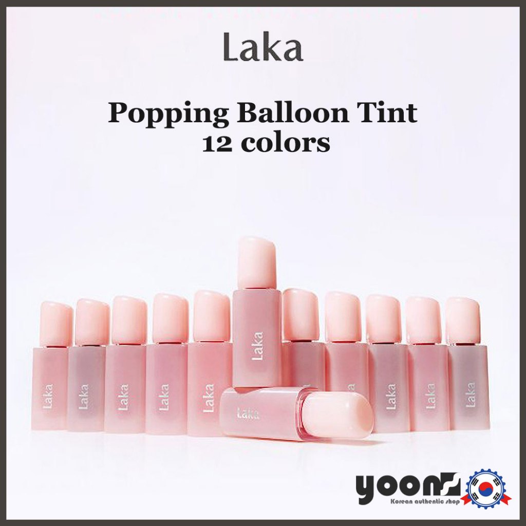 [Laka] Popping Balloon Tint 12 colors_From Korea | Shopee Malaysia
