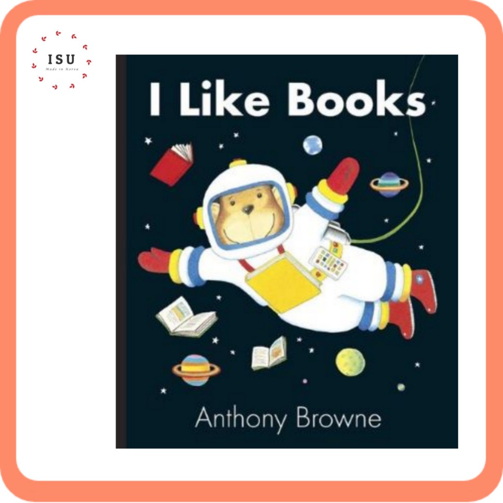 [Children Book] I Like Books by Anthony Browne (Board Book) | Shopee ...