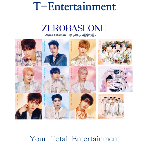 ZEROBASEONE - JAPAN 1st SINGLE Album [Yura yura Fateful Flower] | Shopee Malaysia