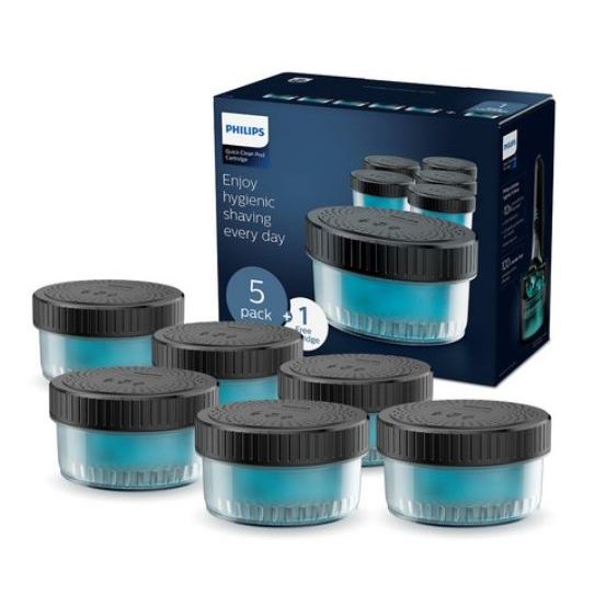 Philips Shaver Quick Clean Pod Cartridge CC16/51 160ml / S5000, S7000 ...