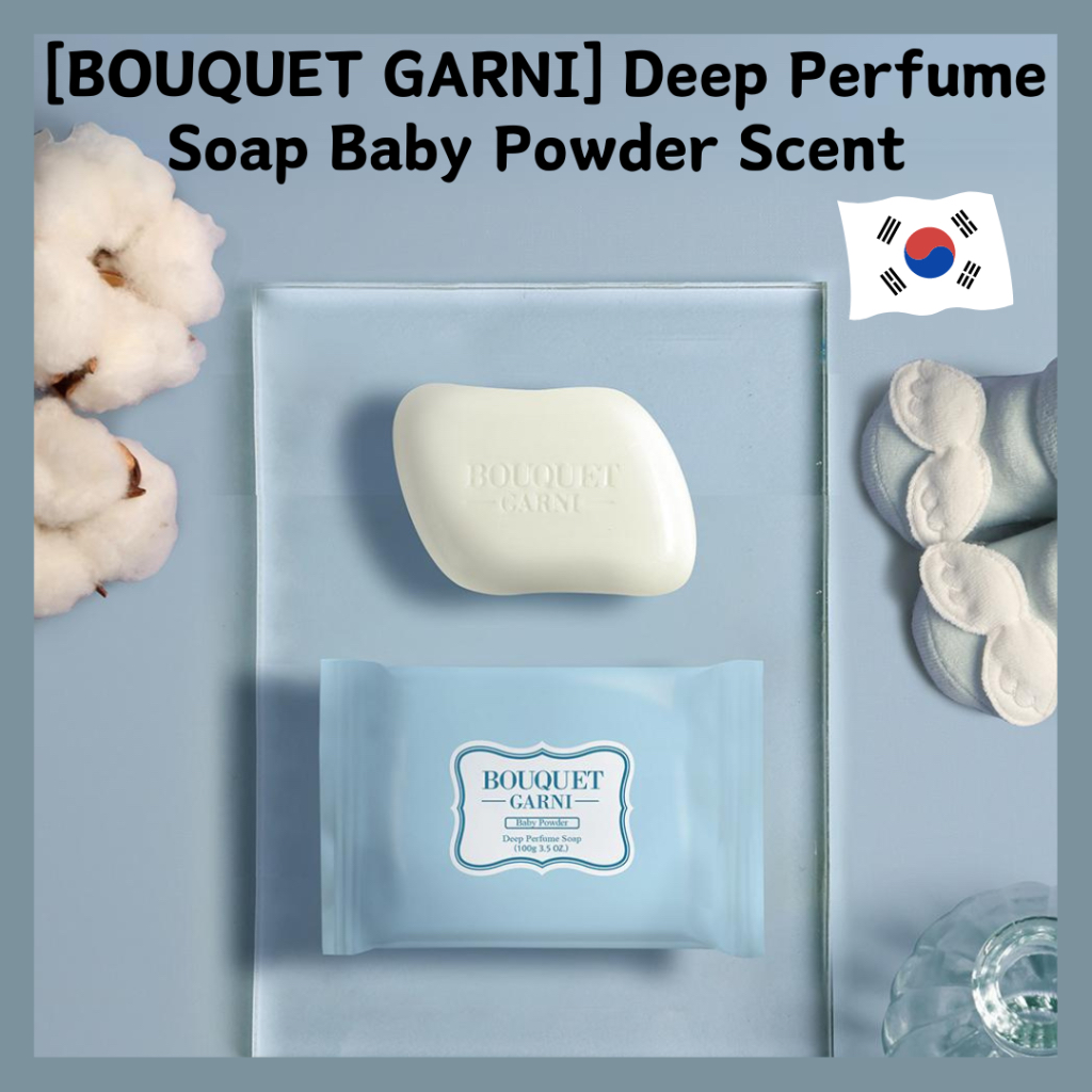 [Bouquet Garni] Deep Perfume Soap, Baby Powder Scent / From Korea ...