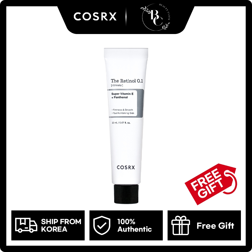 [COSRX] The Retinol 0.1 Cream 20ml | Pore-tightening, Wrinkle Care ...