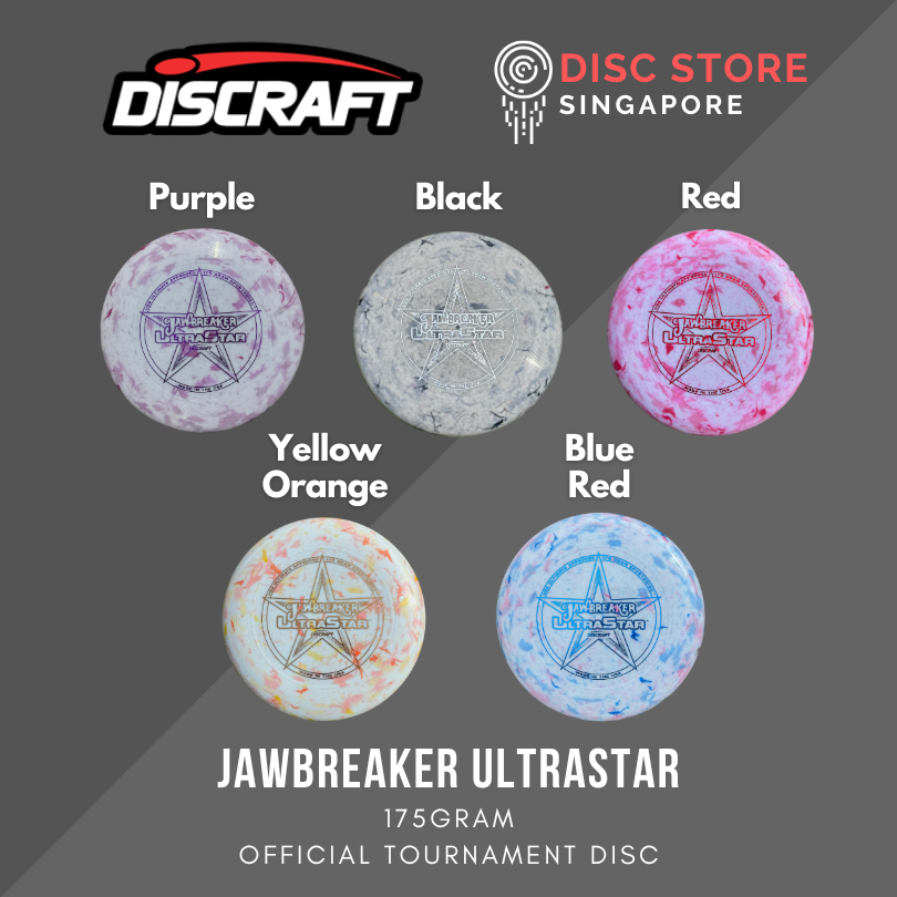 Discraft Jawbreaker Ultrastar Ultimate Frisbee Disc 175g | Shopee Malaysia