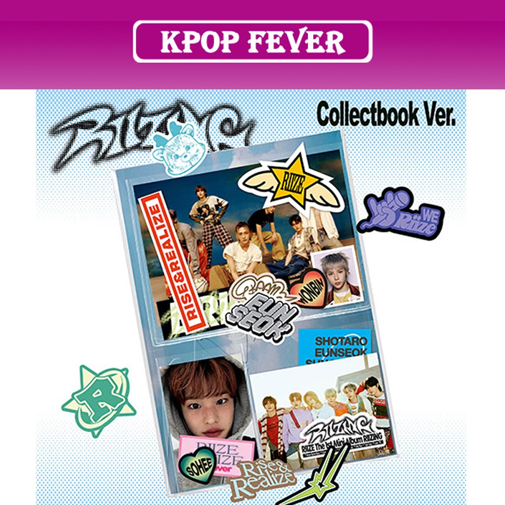[POB] RIIZE - 1ST MINI ALBUM [ RIIZING ] Collect Book Ver. | Shopee ...