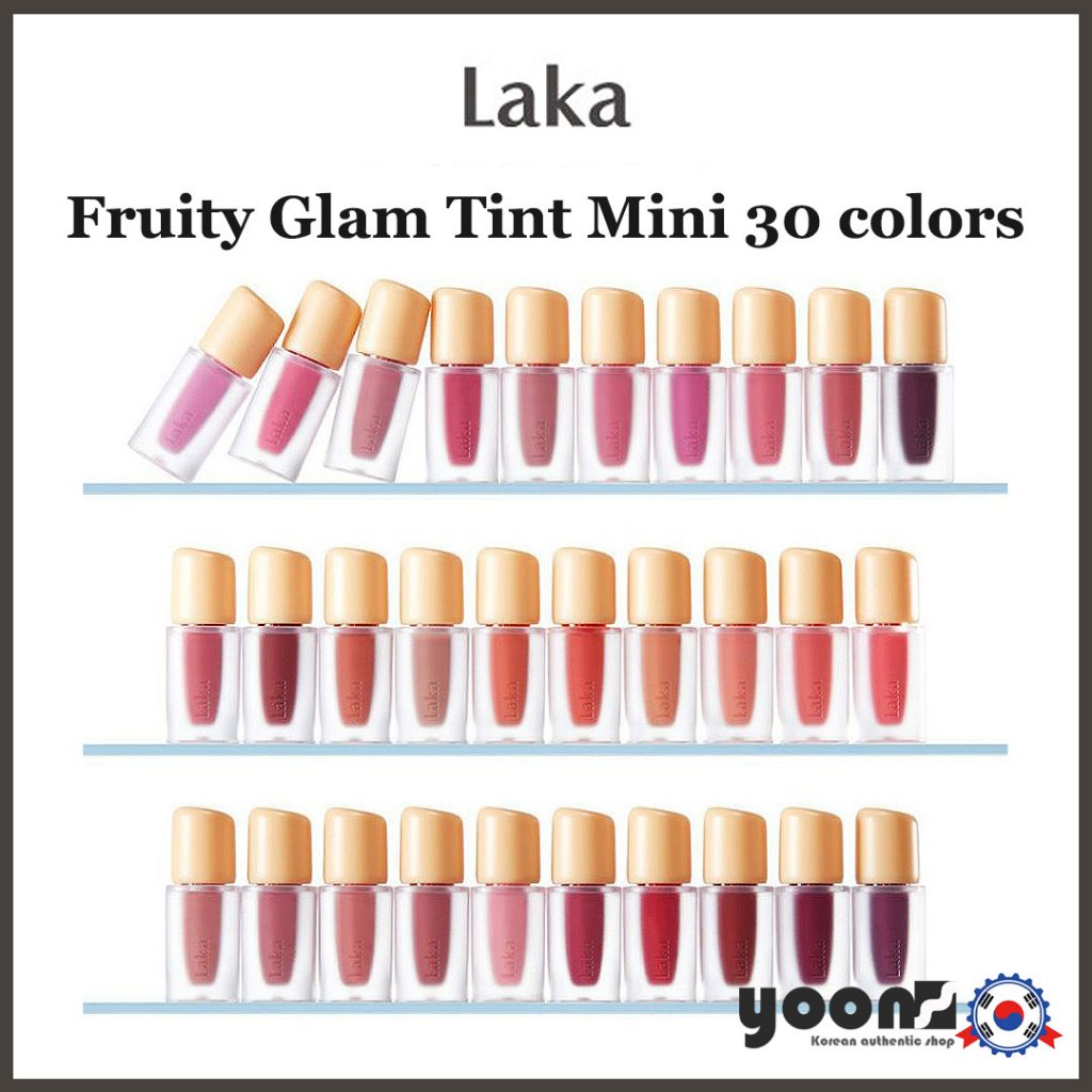 [LAKA] Fruity Glam Tint Mini 1.9g 30 colors_From Korea | Shopee Malaysia