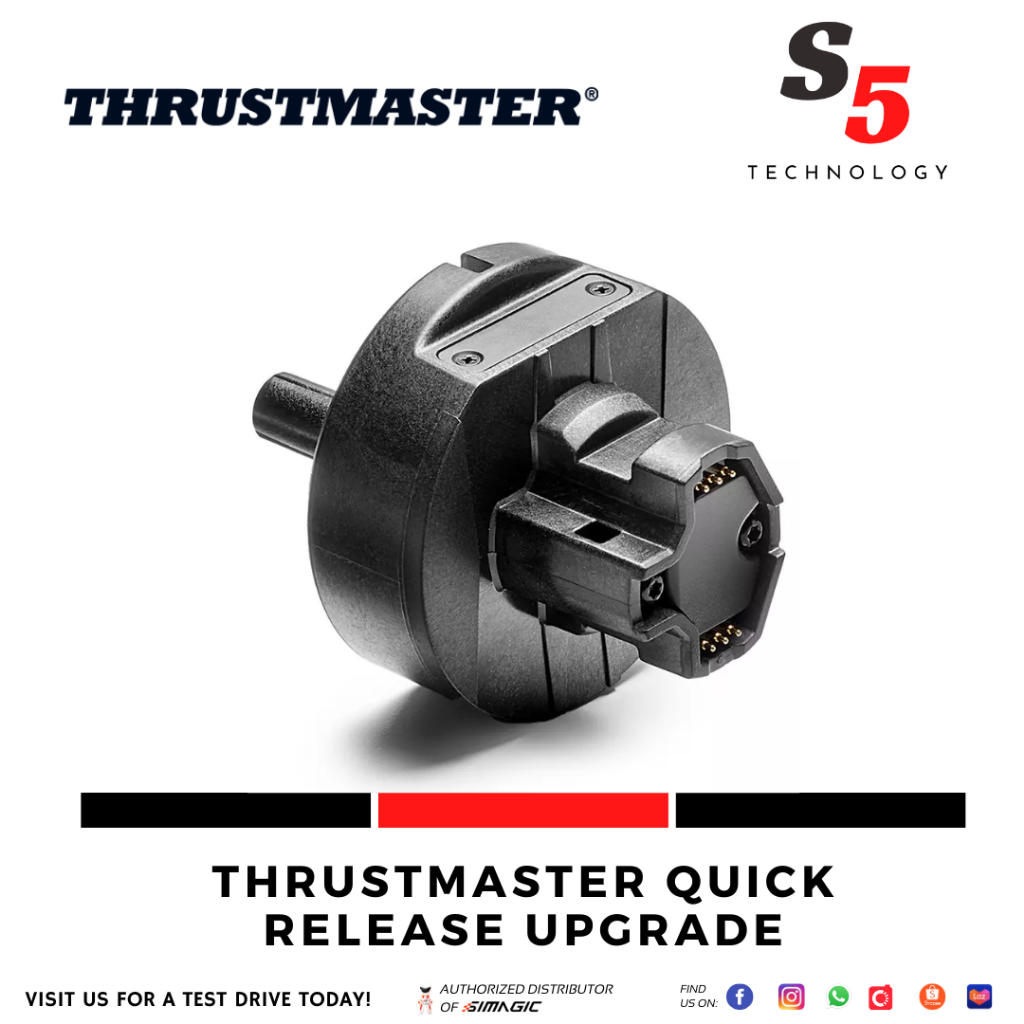 Thrustmaster Quick Release Upgrade / thrustmaster accessories / sim racing | Shopee Malaysia