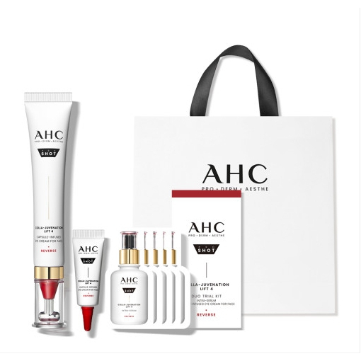 AHC Pro-Shot Cola Juvenation Lift 4 Capsule Infused Eye Cream for Face ...