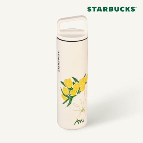 [Starbucks] Flower Market Yellow MiiR Wide Bottle Tumbler (591ml ...