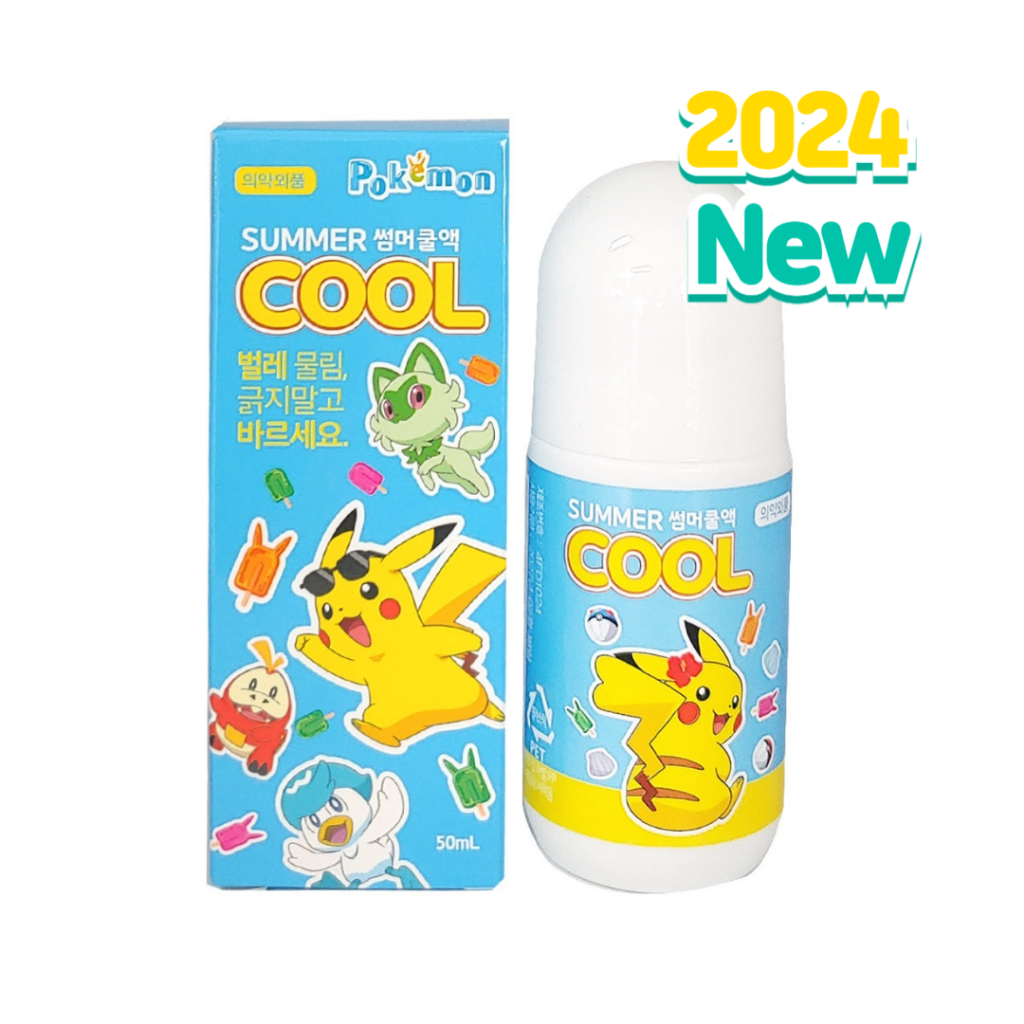 [Pokemon]Made in Korea COOL Anti-Itch & Soothing for Insect & Mosquito ...