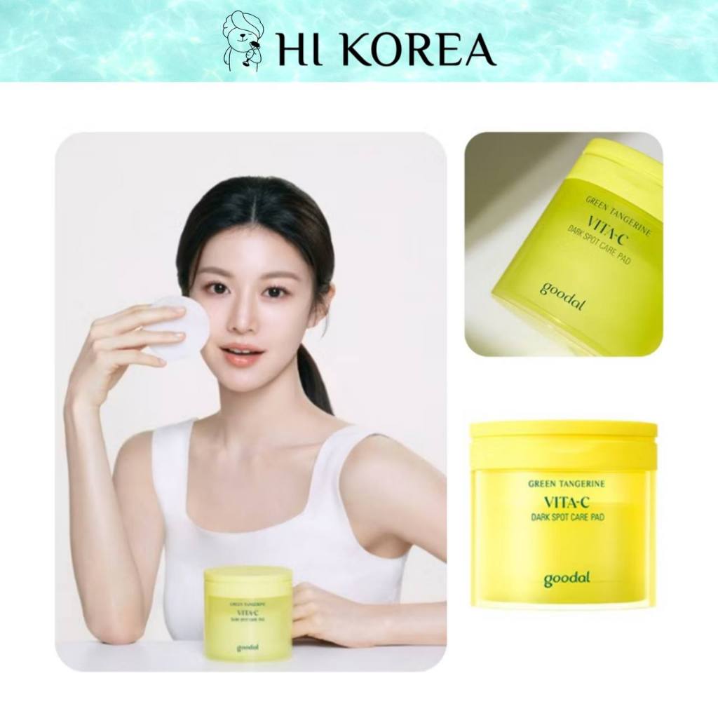 [GOODAL] Green Tangerine Vita C Toner Pad Plus (70 Sheets) | Shopee ...