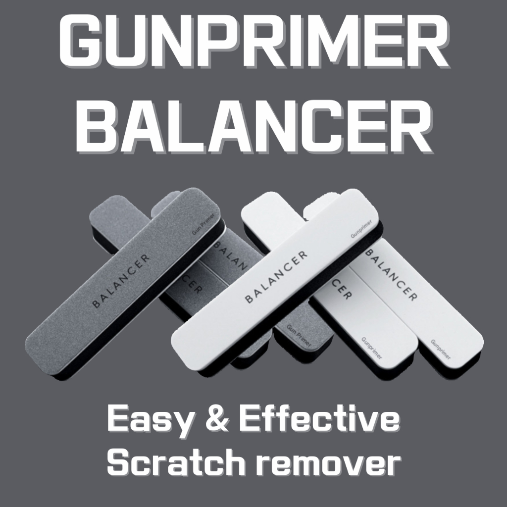 GUNPRIMER GP Balancer - White Gloss TOY Polisher - Gray Scratch Remover ...
