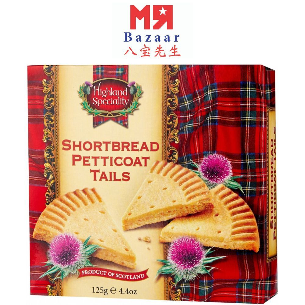 Highland Speciality Scottish Shortbread Petticoat Tails 125g | Shopee ...