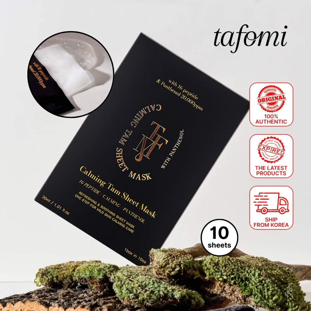 TAFOMI Calming TAM Sheet Mask 30ml (10 sheets) | Shopee Malaysia