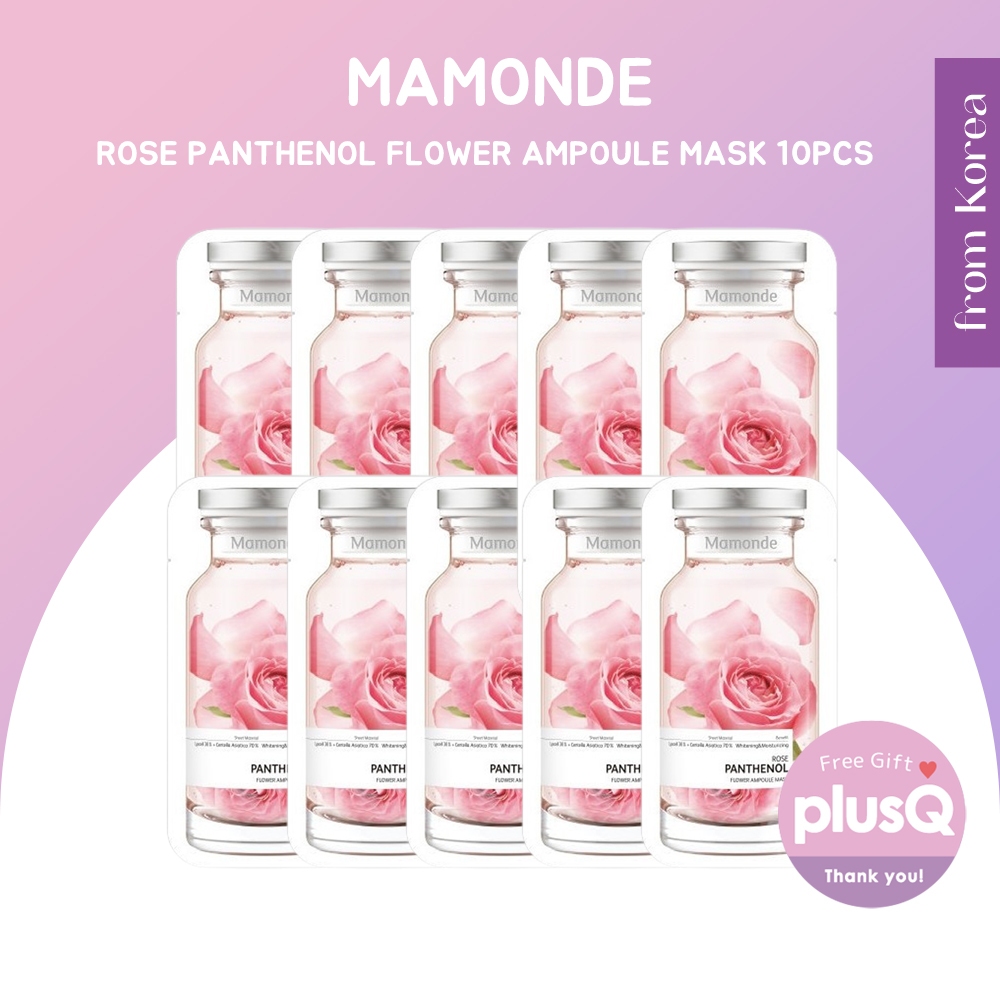 [MAMONDE] Rose Panthenol Flower Ampoule Mask (23mlX10pcs) / from korea ...